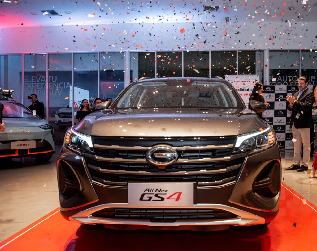 GAC presenta a su renovado SUV GS4 - Acelerando