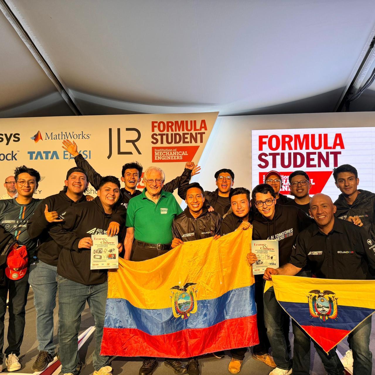 Estudiantes ecuatorianos se destacaron en el Formula Student UK ...